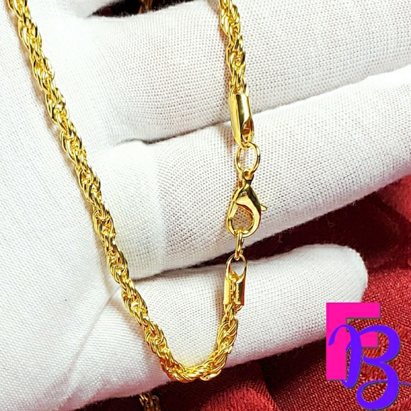 Urban Legend | Accessories | Large 4k Gold Iced Cross Chain | Poshmark